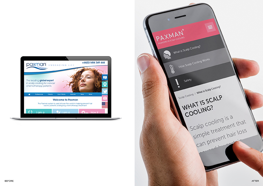 Paxman Scalp Cooling System | DBA: Design Effectiveness Awards